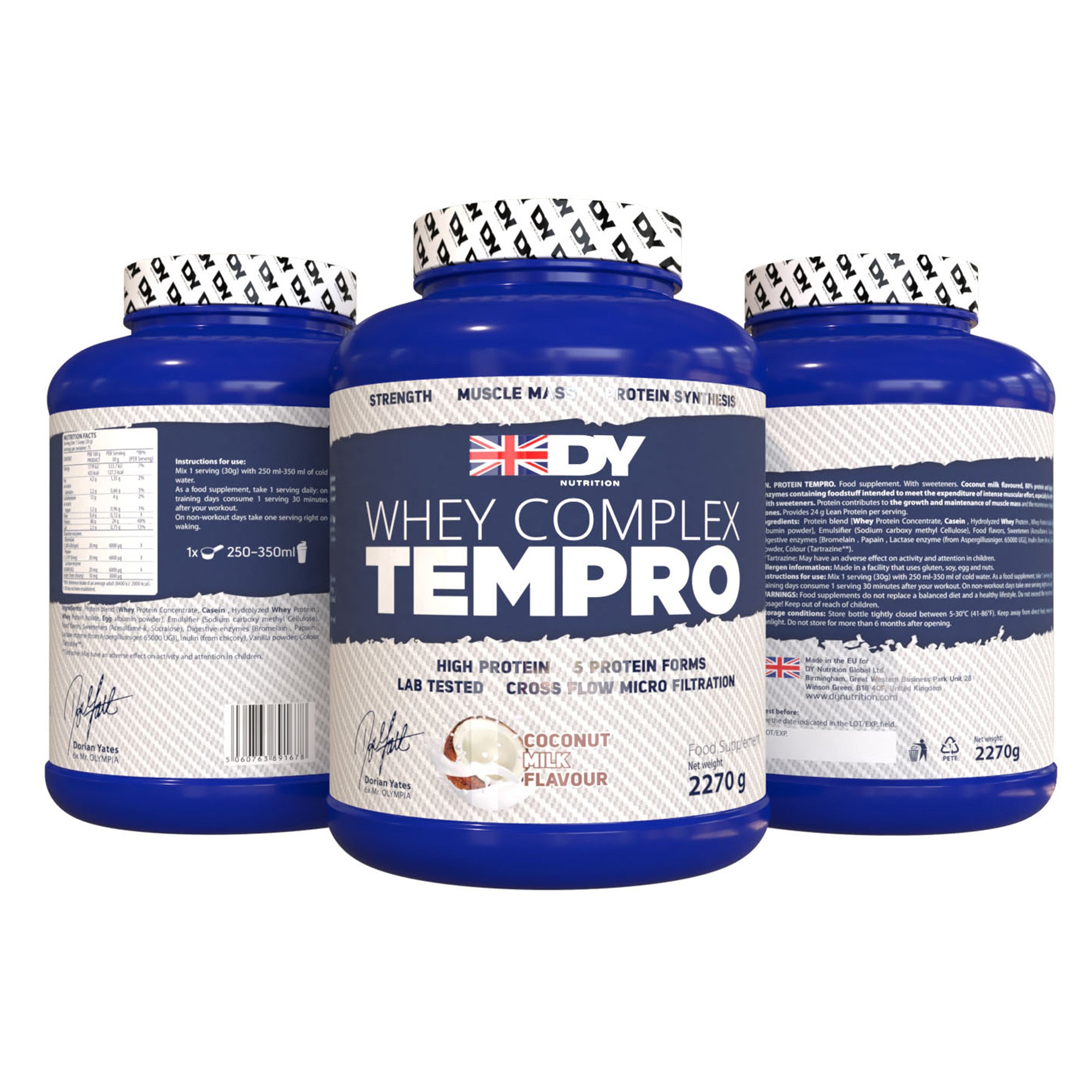 Whey Complex Tempro Z303 – DY Nutrition B2B Europe